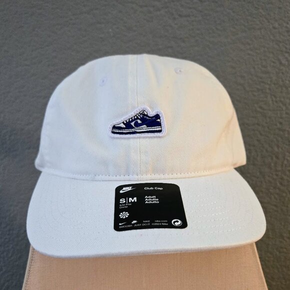 Nike | Accessories | Nike Unisex Dunk Patch Club Adjustable Hat White ...